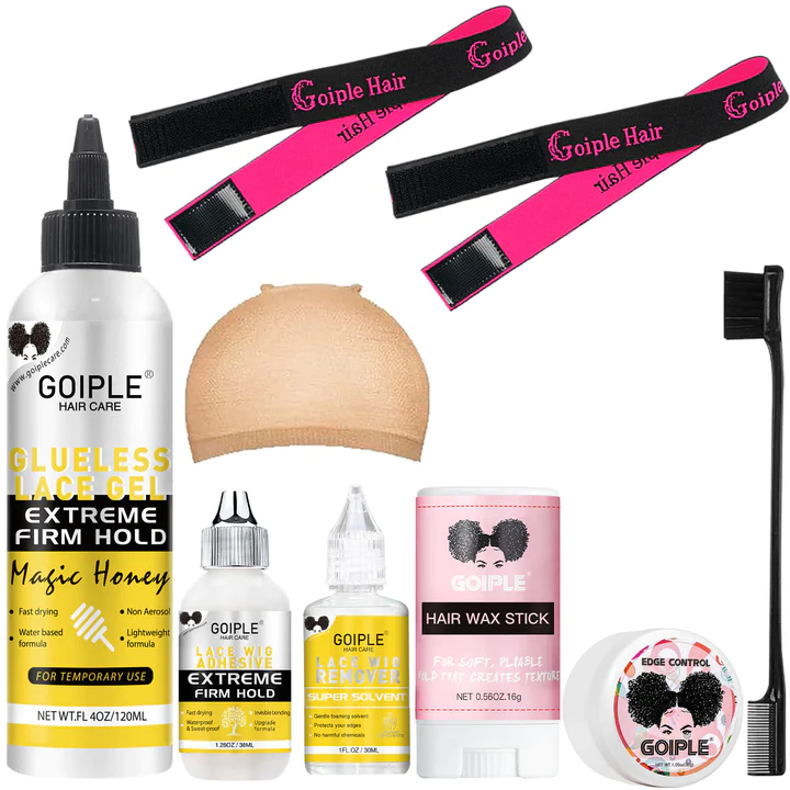 Liquid Gold Wig Glue: Secure Adhesion for Flawless Hairstyles – goiple care