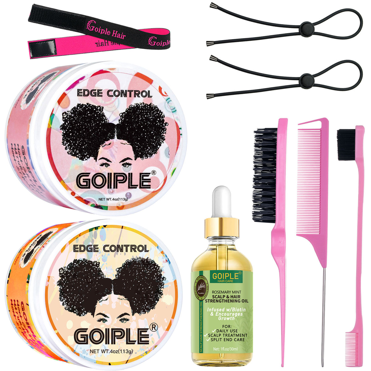Citrus Edge Control Wax Set: Define Your Style with Precision – goiple care