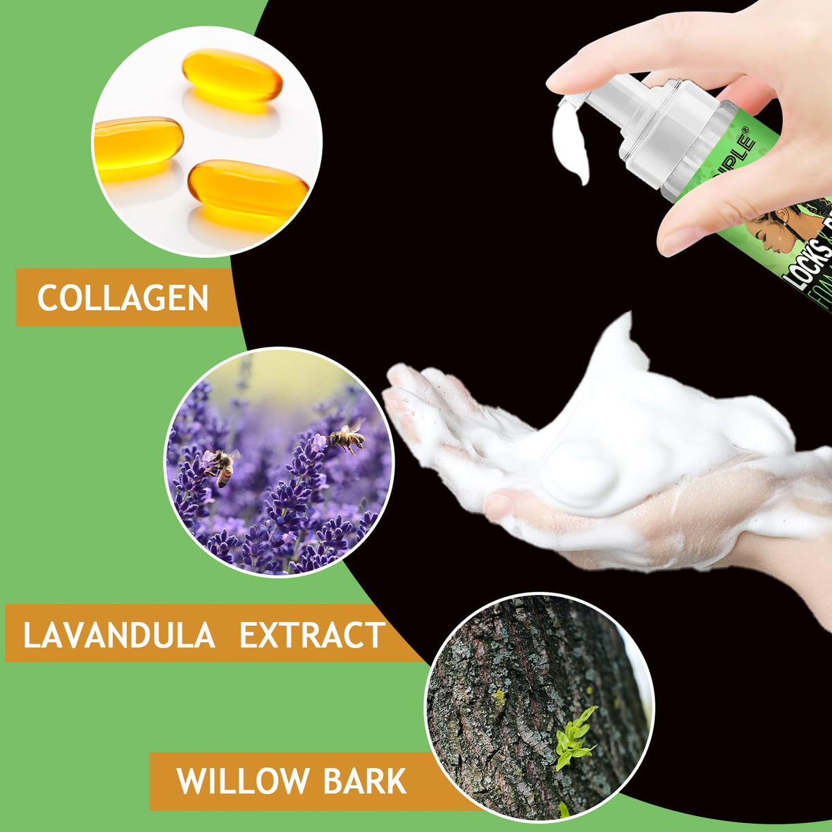 Braid Mousse (Sugar Melon): Lightweight Styling for Beautiful Braids ...